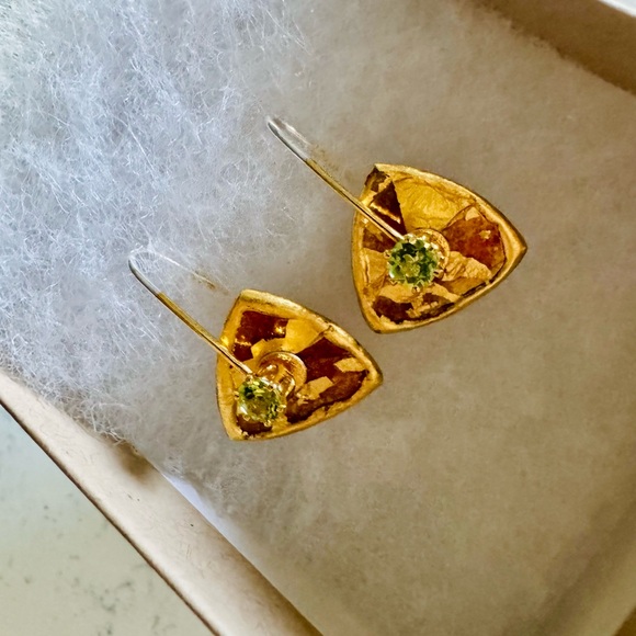 KEITH LEWIS STUDIO | Jewelry | Keith Lewis Studio Small Mica Triangles ...